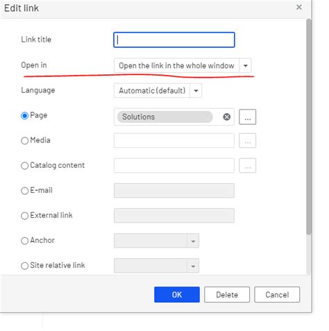 Tinymce Custom Property For Epi Link Plugin Optimizely Develope