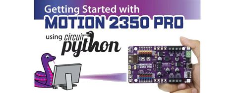 Getting Started With Motion 2350 Pro Using Circuitpython