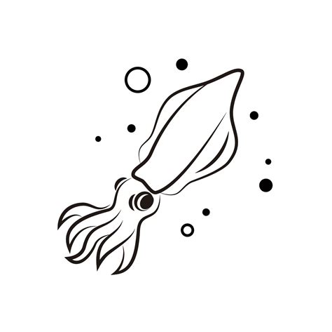 Squid Sketch Design Illustration Ai Download Download Squid Sketch