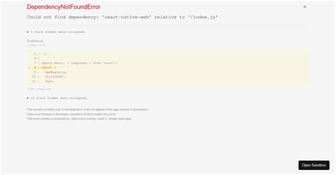 React Native D Tree Graph Examples CodeSandbox