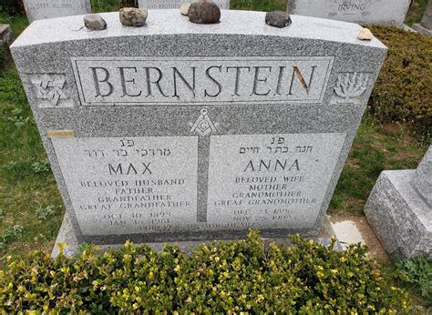 Anna Bernstein 1896 1992 Find A Grave Memorial