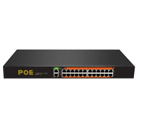 Oem 4 8 16 24 32 48 Port Gigabit Cctv Network Ethernet Poe Switch 48v 10 100 1000m Fiber Optic