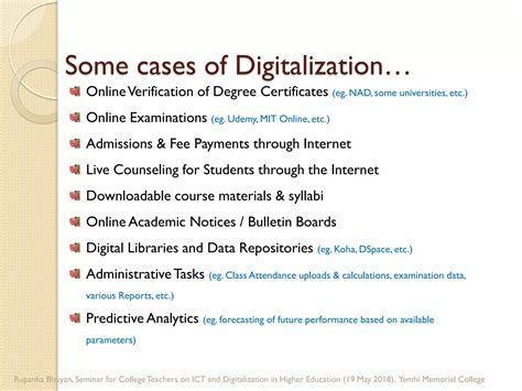 Digitalization In Higher Education Pdf