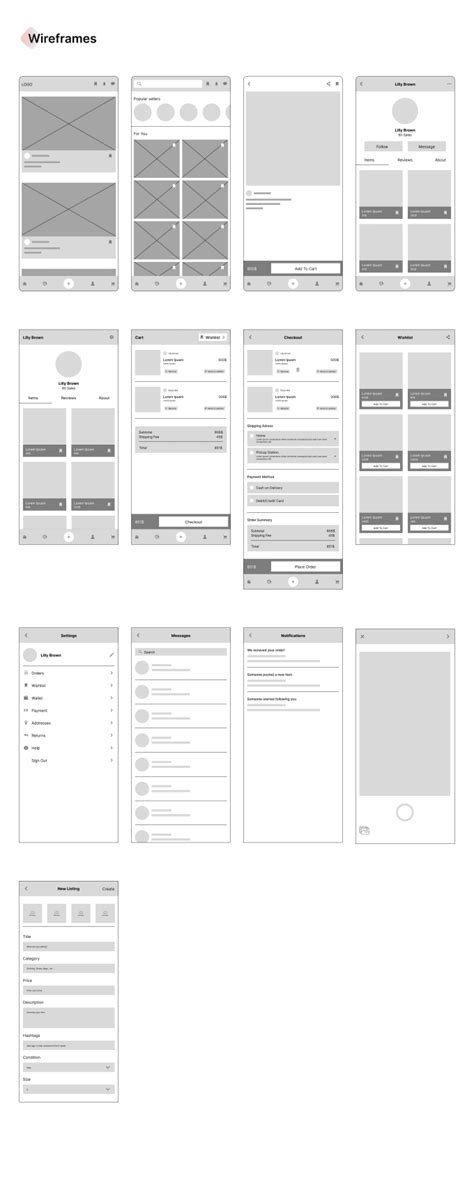 Create Low Fidelity Ui Ux Design For Web Or Mobile App By Panseeibrahim Fiverr