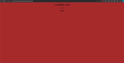 learn basic css by building a cafe menu step 18 html css the