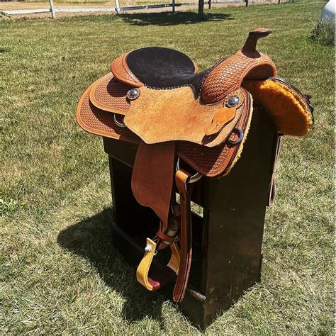 16 Custom Reining Saddle
