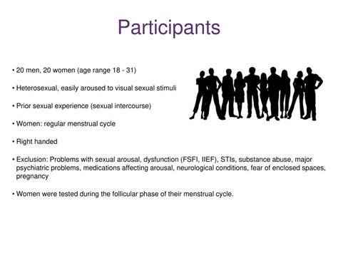 Neural Representation Of Subjective Sexual Arousal In Men And Women Ppt Download