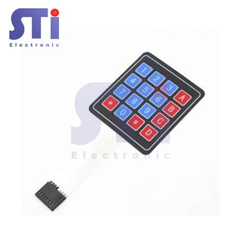 Keypad 4x4 Smd Sti Electronic Keypad 4x4 Smd Sti Electronic