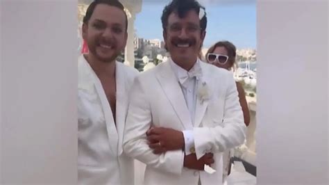 Riccardo Simonetti Heiratet Freund Steven Und Zeigt Ihn Erstmals öffentlich