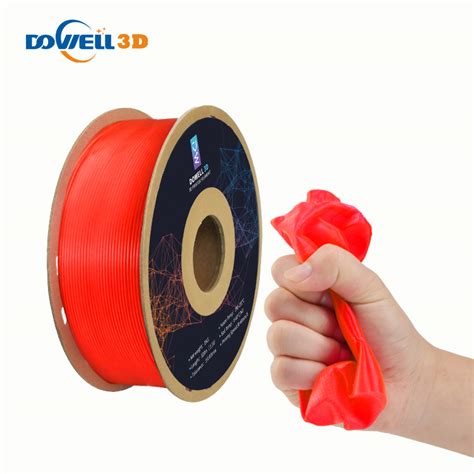 자연적인 가동 가능한 3d 인쇄 기계 필라멘트 Tpu 175mm 1kg저렴한 가격 자연적인 가동 가능한 3d 인쇄 기계