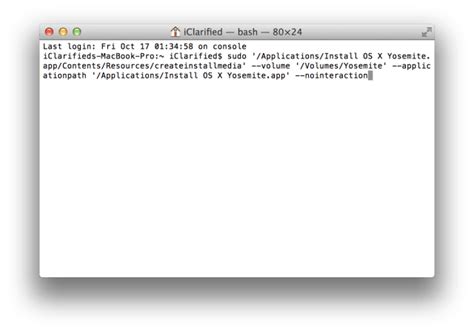 How To Make A Bootable OS X Yosemite USB Install Key IClarified