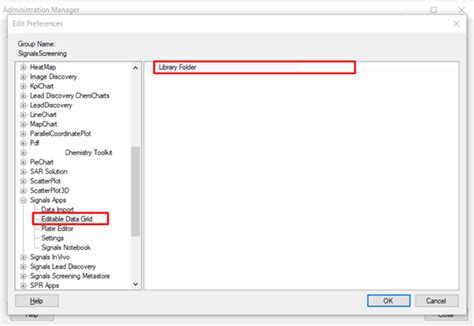 Signals Vitrovivo Warning Message Spotfire Library User Preference Is