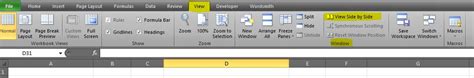 How To View Spreadsheets Side By Side In Excel OutofhoursAdmin
