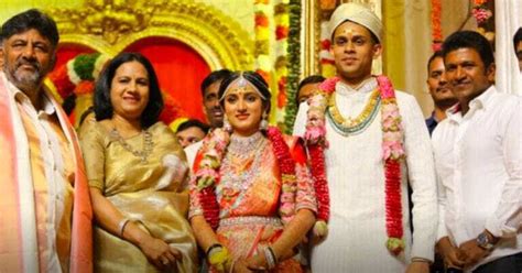 Dk Shivakumar Daughter Aishwarya And Amartya Hegde Wedding Filmibeat