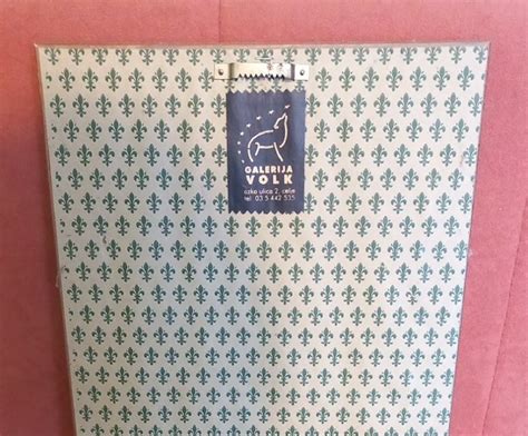 Gobelin Rumene Vrtnice Uokvirjene