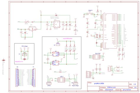 Promini Updi Easyeda Open Source Hardware Lab