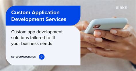 eleks on linkedin custom application development services eleks