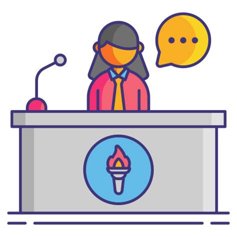 Judge Flaticons Lineal Color Icon