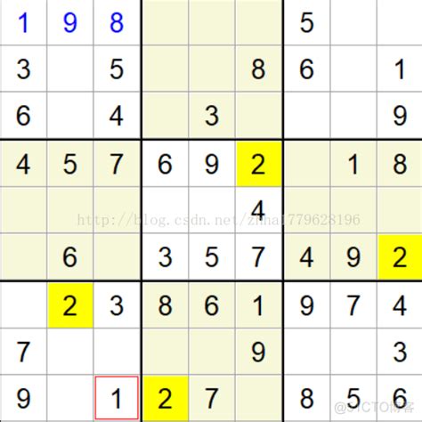 Java数独解题算法 数独程序解法mob6454cc7042a2的技术博客51cto博客