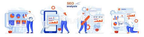 Seo Analysis Concept Set Analysis Of Search Query Data Business