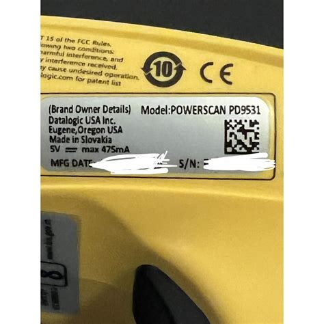 Manuale Datalogic Powerscan Pd9531 362 Pagine