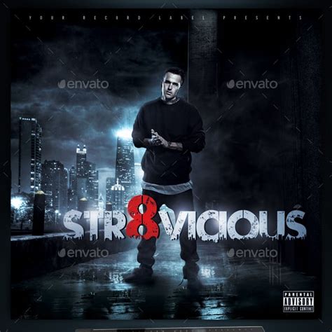 Mixtape Cover Background Template