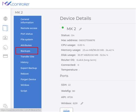 How To Backup In Mikrotik By MKController MKController