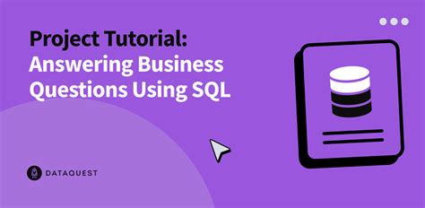 Answering Business Questions Using Sql Dataquest