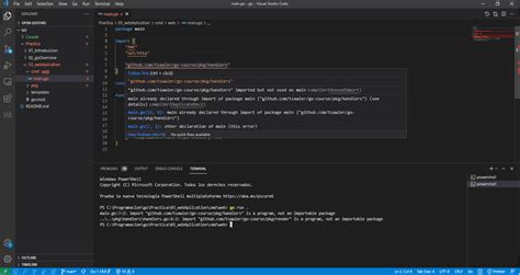 Is A Program Not An Importable Package Issue Golang Go GitHub