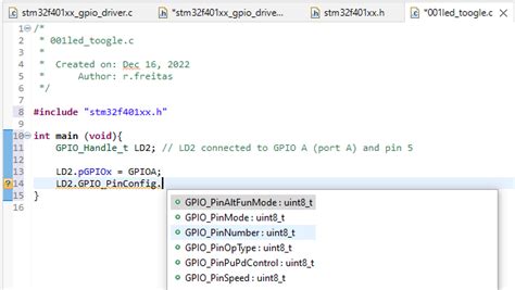 github rafaelatff target stm32f401 drivers gpio this project uses
