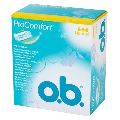 O.B. ProComfort Normal Tampony 56 sztuk - Zakupy online z dostawą do ...