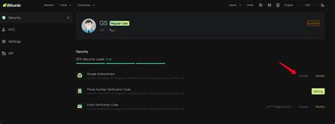 How To Change Or Disable Linked Google Authenticator FA Bitunix Help Center