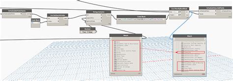 Not Able To Add Fields Into Schedule Revit Dynamo
