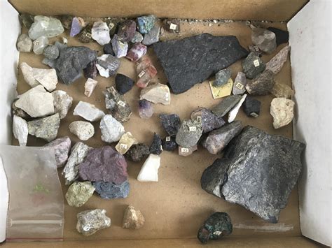 Lot Assorted Arizona Mineral And Rock Collection Lot
