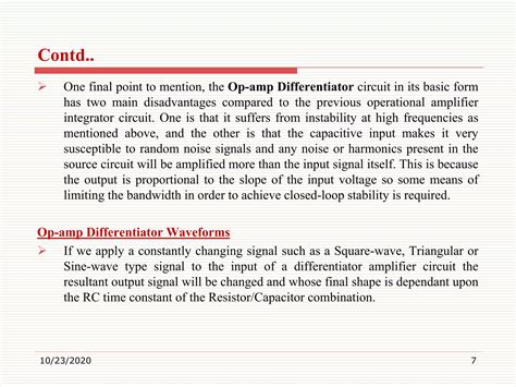 Differentiator OP PPT