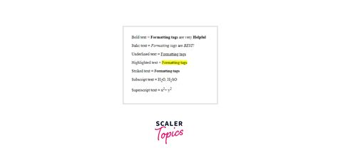 Html Cheat Sheet Scaler Topics