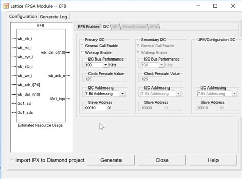 How To Enjoy I2C By EFB Inside Lattice FPGA Details Hackaday Io