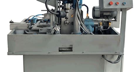 Drilling Chamfering Machine With Long Railway Unloading