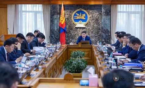 Засгийн газрын хуралдаанаар ирэх Лхагва гарагаас ажил эхлэх саналыг