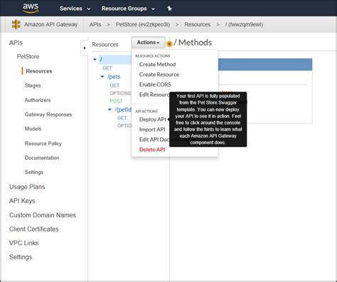 How To Import And Deploy An Api Using Aws Api Gateway A Turning Point
