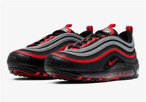 Nike Air Max 97 Black Red Silver 921826 014 Release Date Sbd