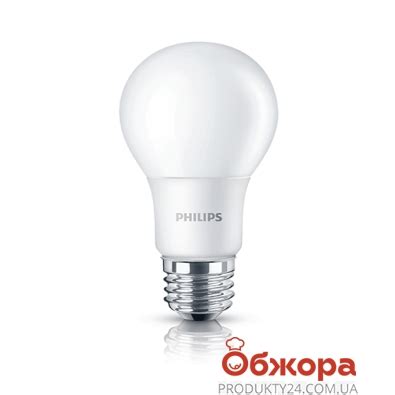 Лампа Филипс (Philips) LEDBulb 10.5-85W E27 3000K 230V A60 /PF ...