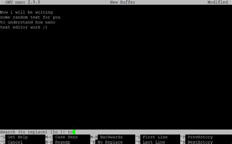 How To Use Nano Text Editor From Installation To Editing