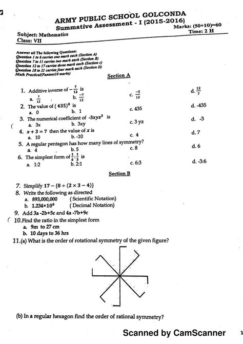APSG SA MODEL TEST PAPERS CLASS APSG SA MODEL TEST PAPERS CLASS