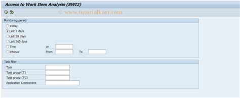 SWI DIAG SAP Tcode Diagnosis Of Workflows With Errors