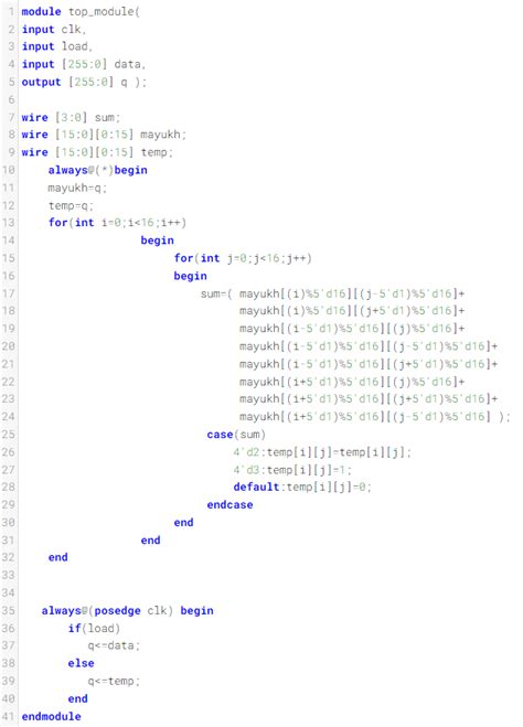 github smartmayukh cellular automata and verilog simulating various