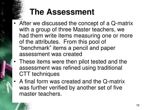 Ppt Applying Computer Based Assessment Using Cognitive Diagnostic Modeling To Benchmark Tests