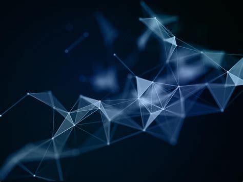 신경총 디자인의 3d 기술 배경 무료 사진