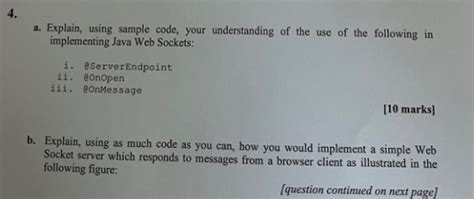 Solved A Explain Using Sample Code Your Understanding Of