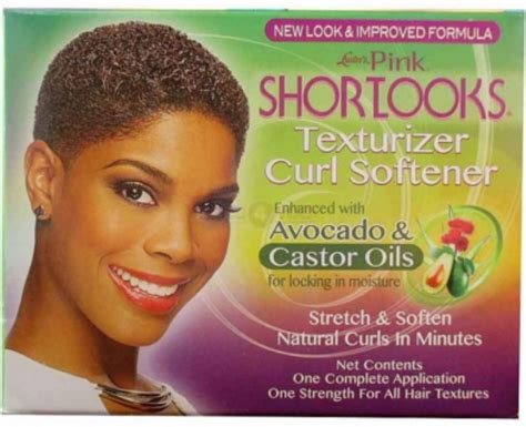 Lusters Pink Shortlooks Texturizer Curl Softener One Complete
